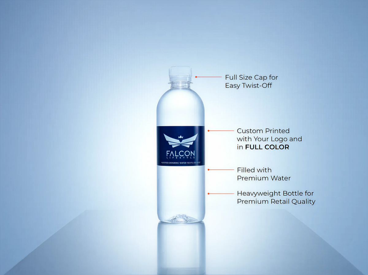 Custom Bottled Water | Lowest Prices | CustomWater.com